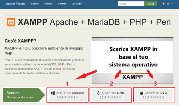 Installare PHP, Apache e MySQL in locale con XAMPP - Michele Mincone
