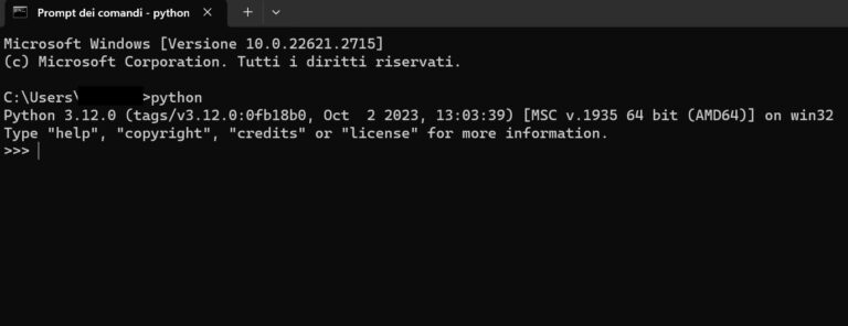 Come installare Python per iniziare a programmare - Michele Mincone